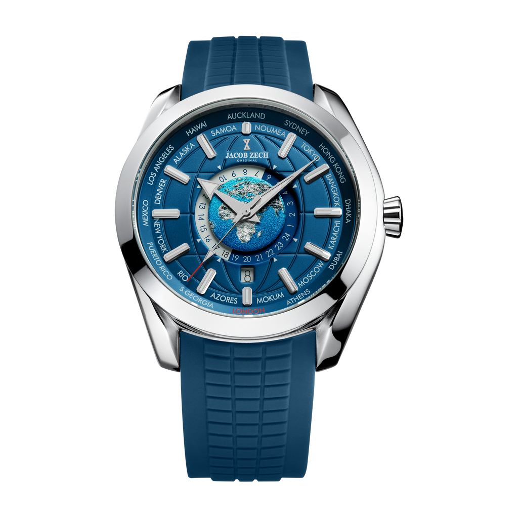 London Series | World Timer Watches – Jacob Zech