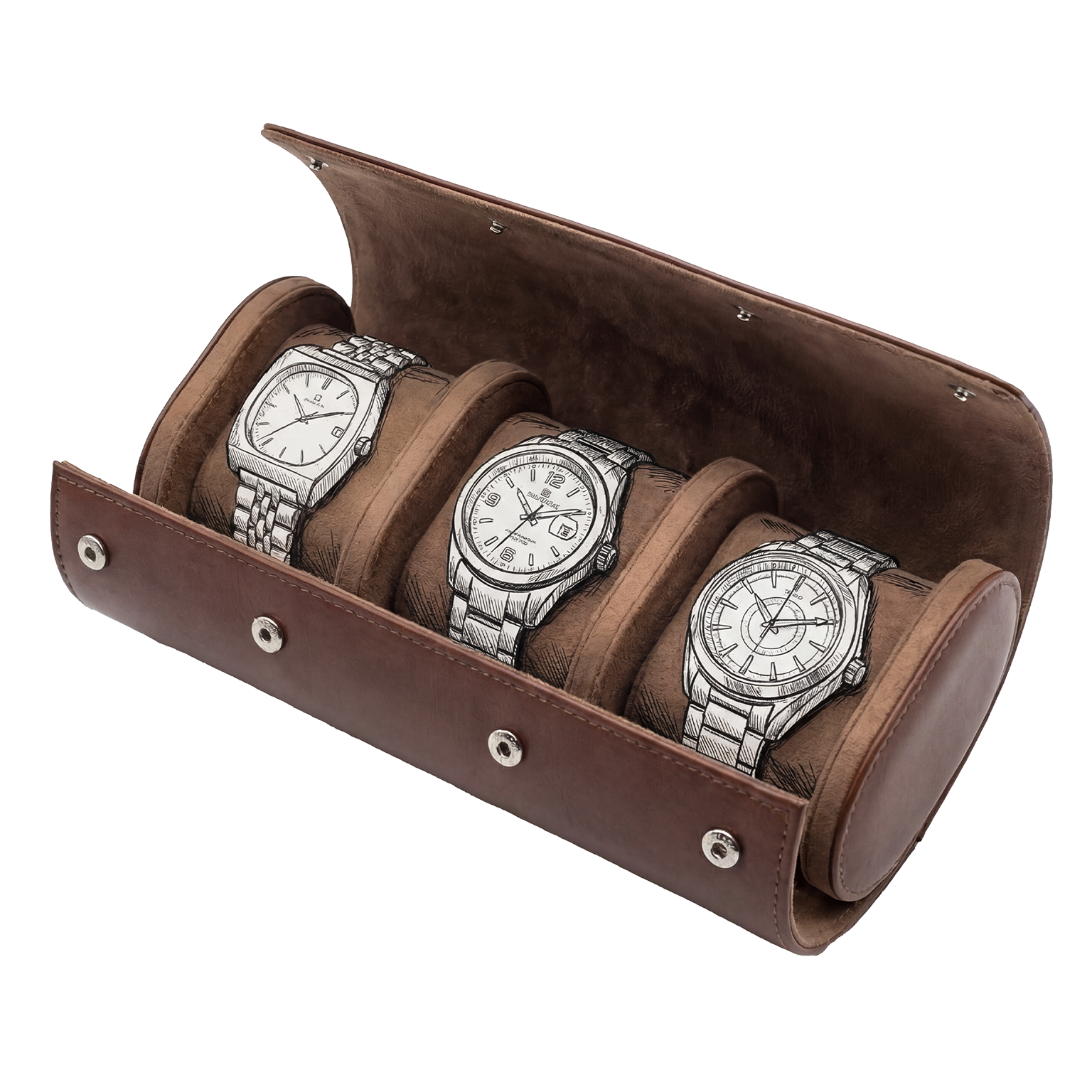 Premium Jacob Zech Watch Roll
